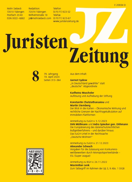 Lehrstuhl Prof. Dr. Scheuch - Fachbereich Rechtswissenschaft der ... Lehrstuhl Prof. Dr. Scheuch - Fachbereich Rechtswissenschaft der ...